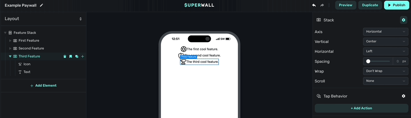 Styling Elements | Superwall Docs